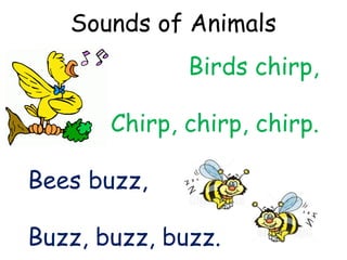 Sounds of animals | PPT