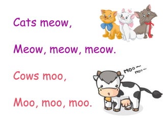 Animal Sound Clipart