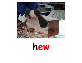 Sounds of ew and oe | DOC