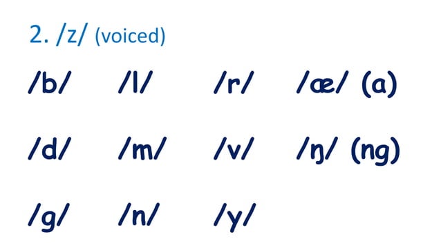 Pronunciation - Sounds of s, es.pptx for secondary 10 | PPTX