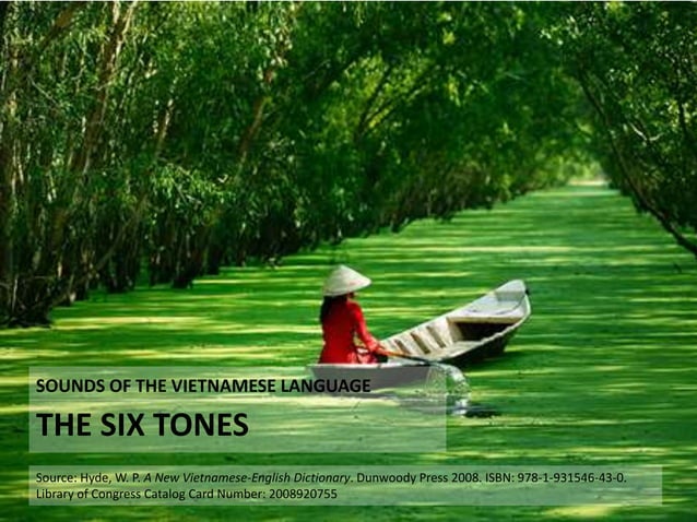Sounds of the Vietnamese Language (B) | PPT