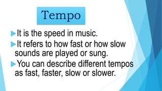 Sound speed in music | PPTX