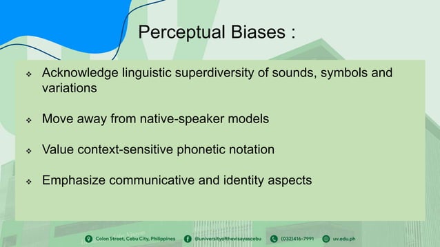 Sounds, Variations and IPA.pptx | Hobbies & Interests