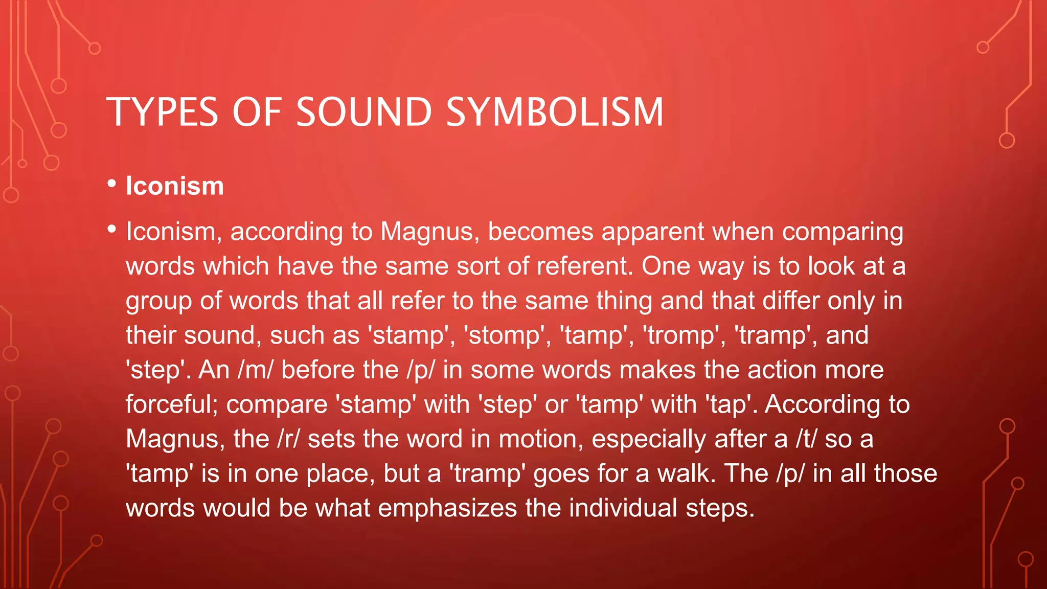 Sound symbolisms | PPTX