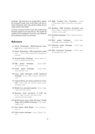 Sound systems on linux | PDF