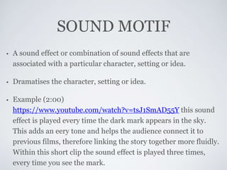 Sound techniques | PPTX