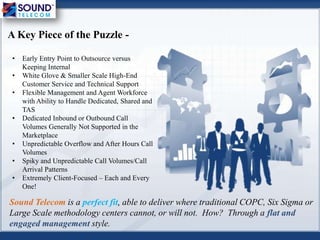 The Sound Telecom Way | PPT