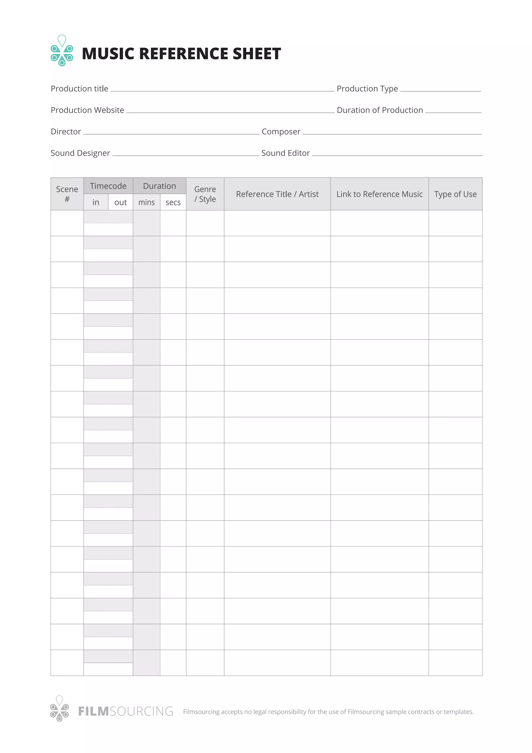 Sound template | PDF