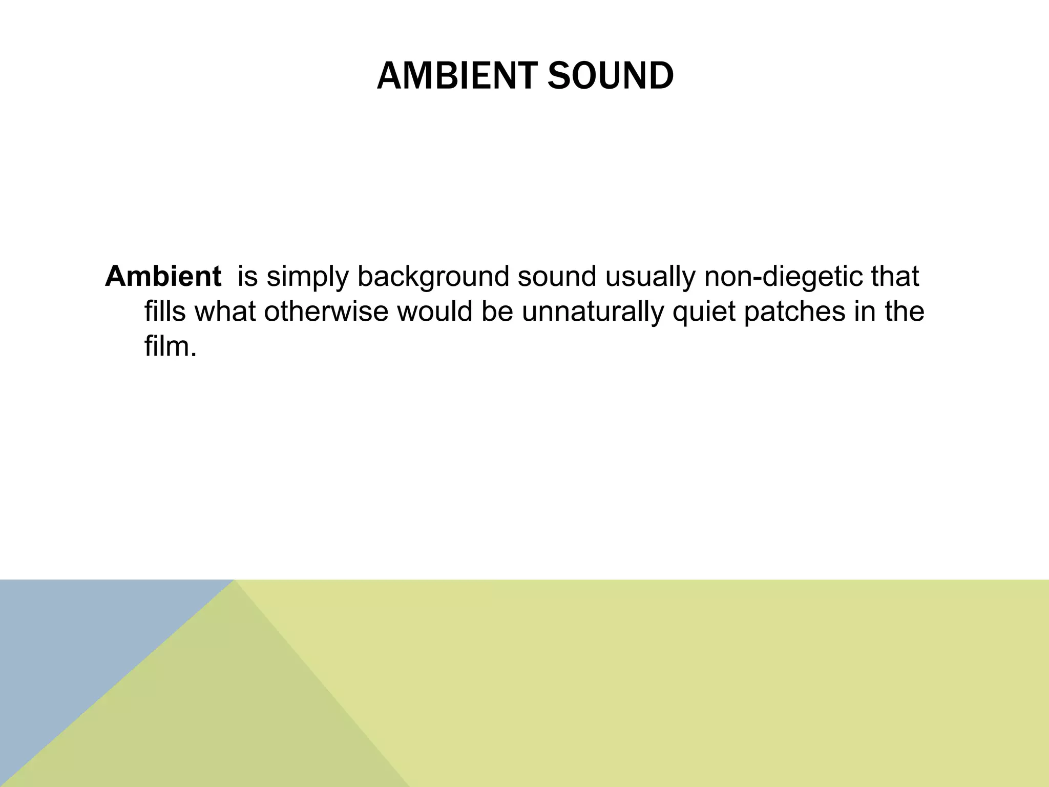 Sound terminology | PPTX