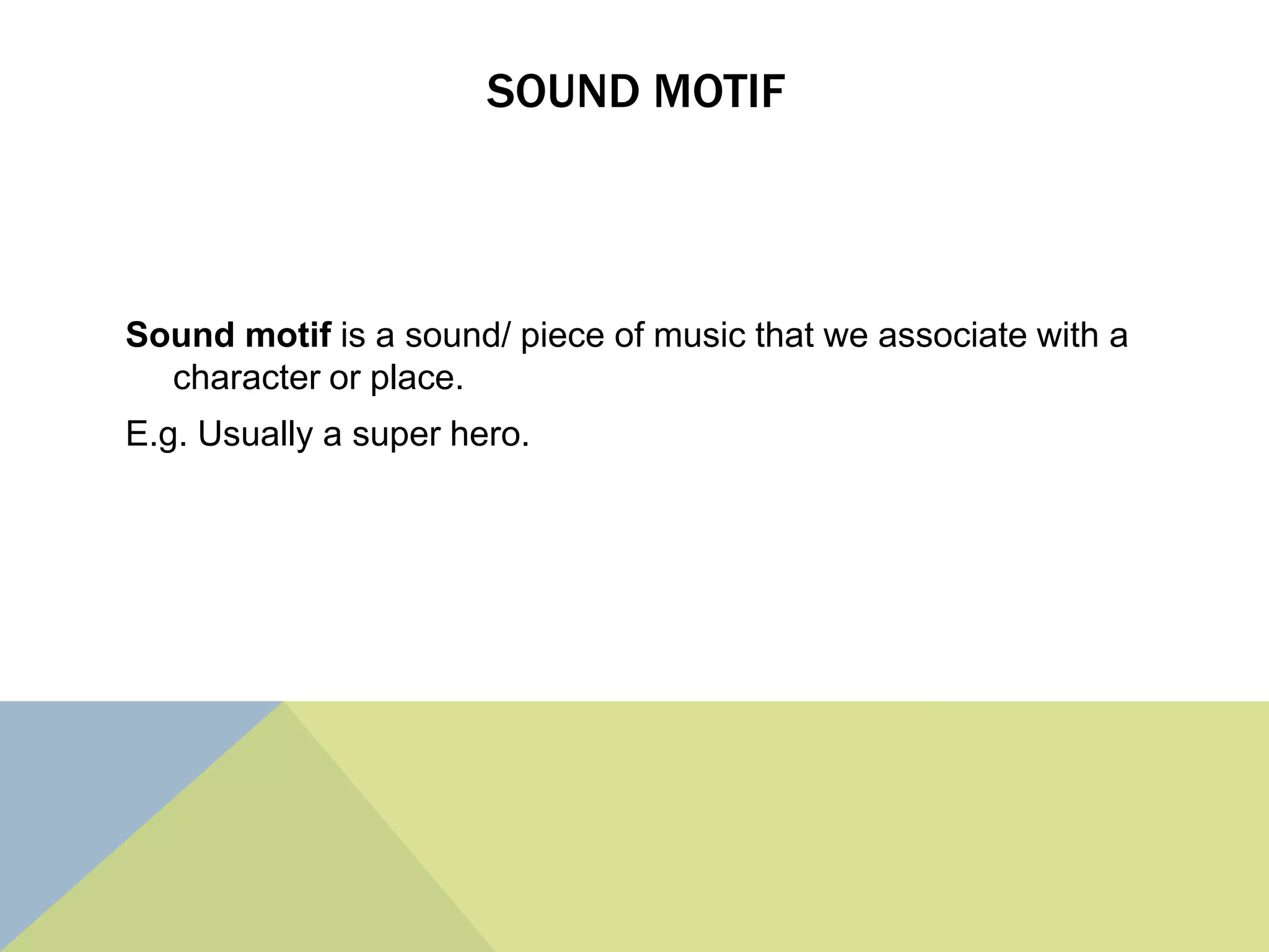 Sound terminology | PPTX
