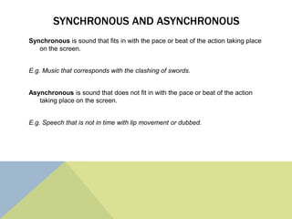 Sound terminology | PPTX