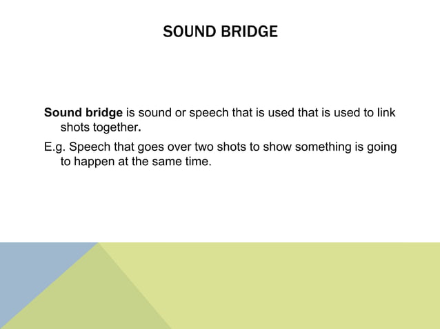 Sound terminology | PPTX