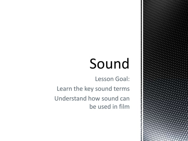 Sound terms | PPT