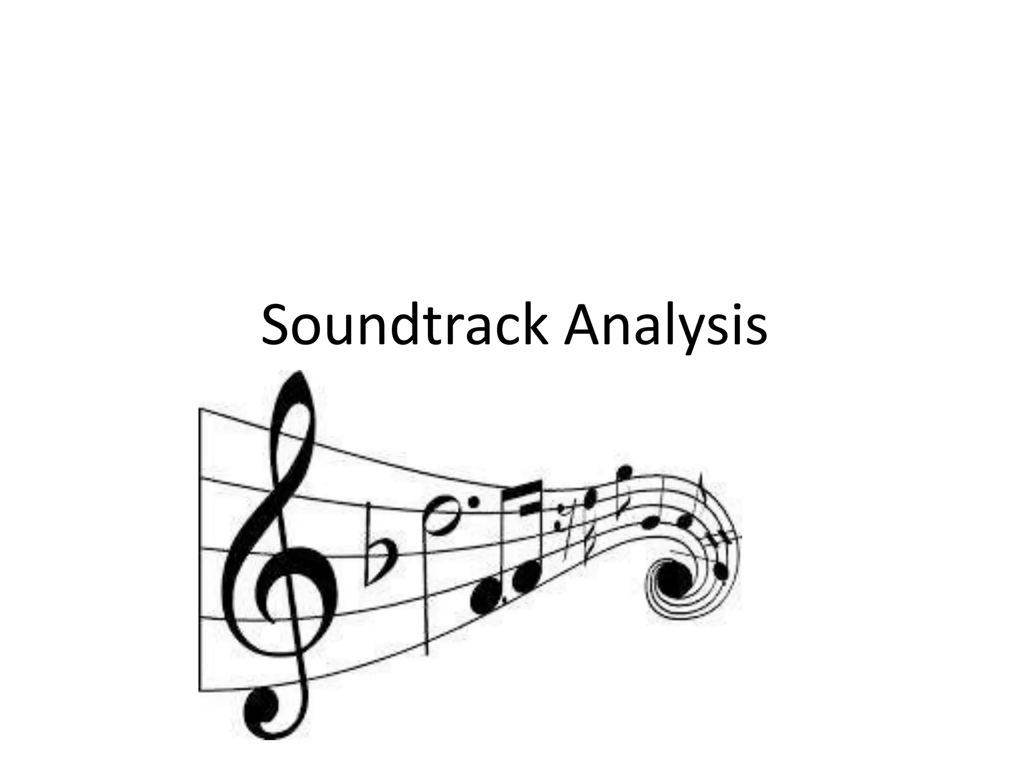 Soundtrack analysis | PPTX