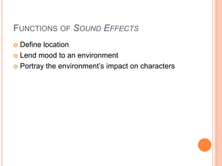 Sound unit day one | PPTX