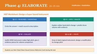 Grade 4 Science Lesson on Sound and Vibration: Exploring Pitch and ...