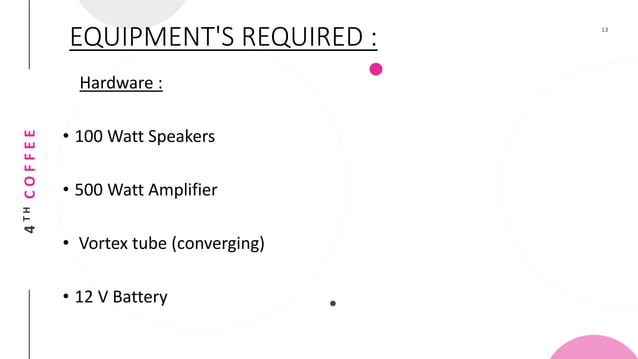 Sound wave fire extinguisher new | PPTX | Chemistry | Science