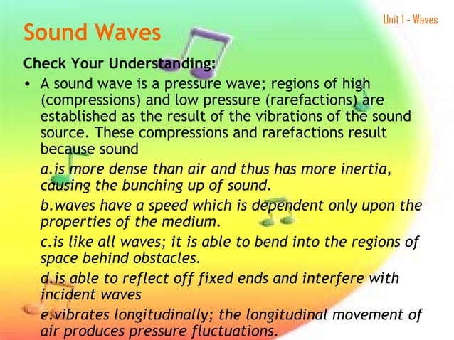 Sound Waves | PPT | Physics | Science