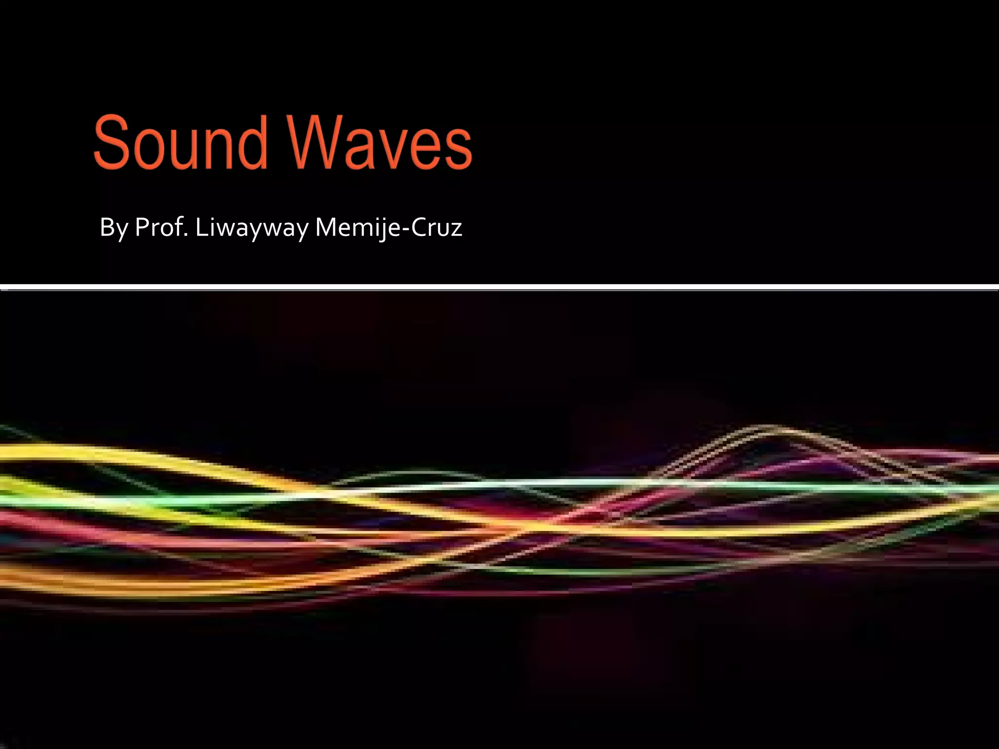 Sound Waves | PPT