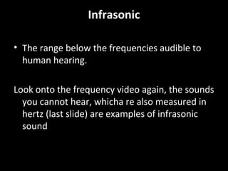 Sound waves presentation | PPTX