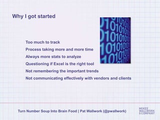 Turn Number Soup Into Brain Food | PPT