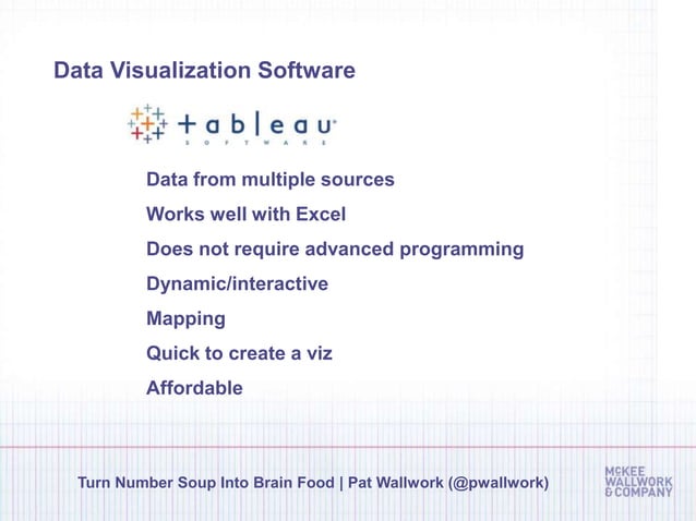 Turn Number Soup Into Brain Food | PPT