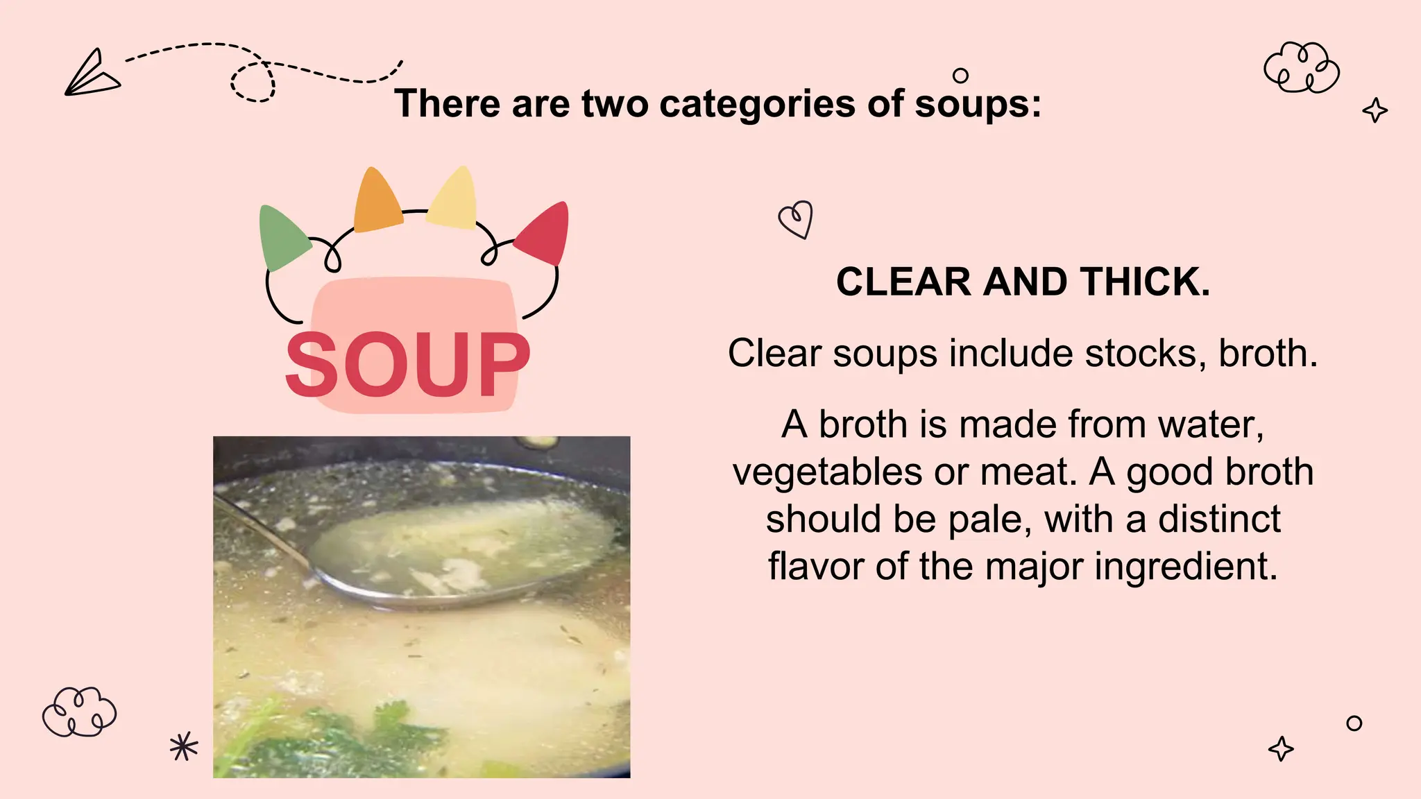 SOUP REPORT. learning materials in home economics | PPTX