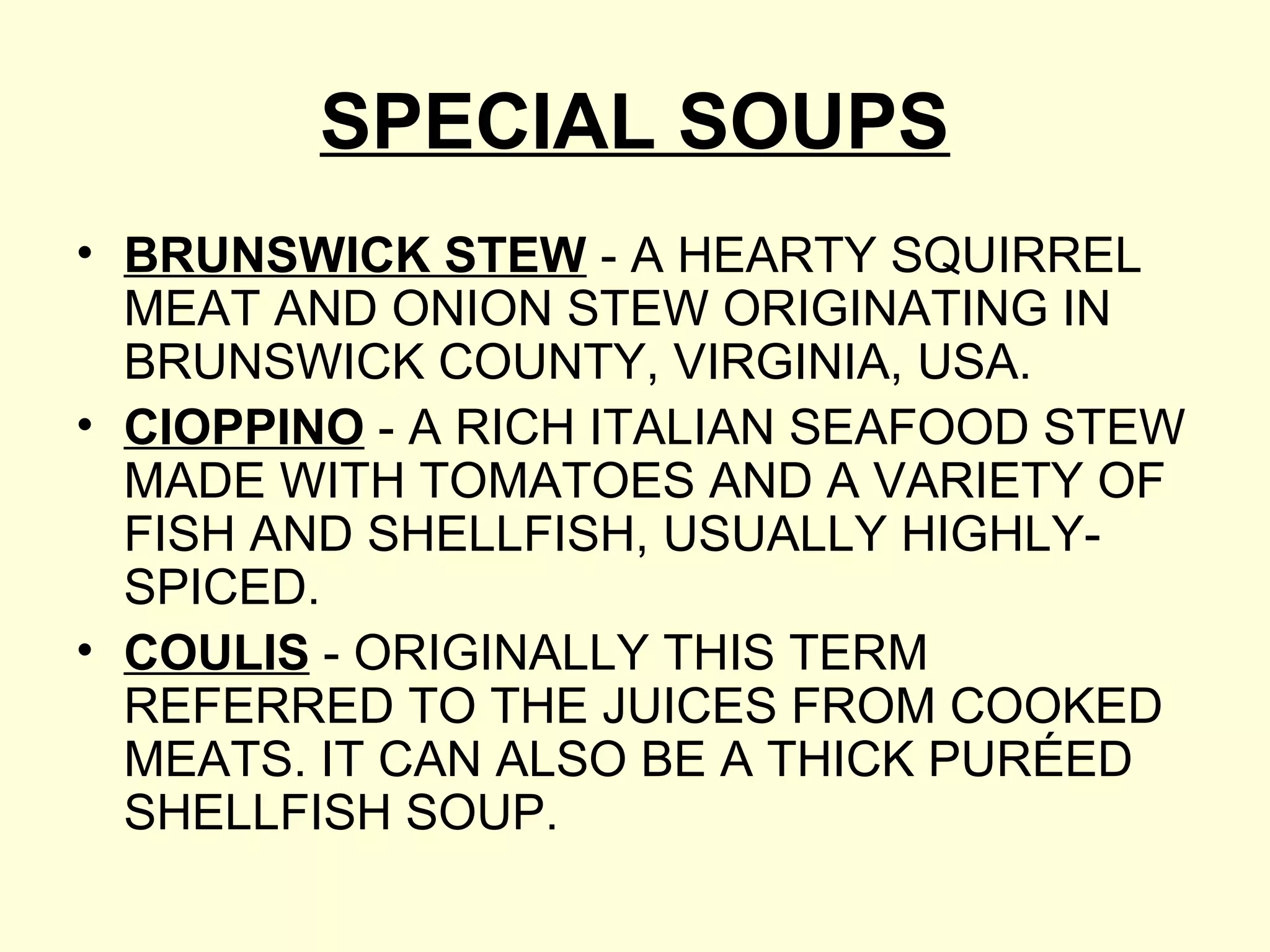 Soups | PPT