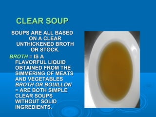 Soups | PPT