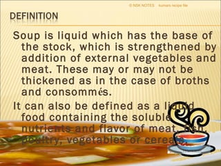 Soups | PPT
