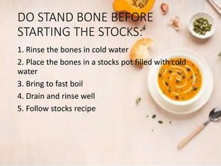 SOUPS AND STOCK-WPS Office.pptxttujjjhhy | PPTX