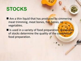 SOUPS AND STOCK-WPS Office.pptxttujjjhhy | PPTX