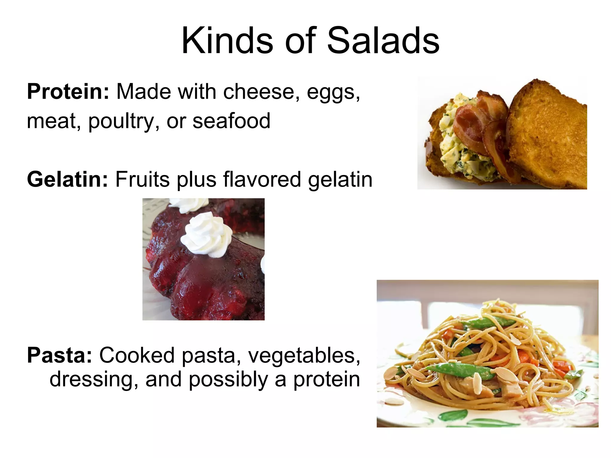 Soups, Salads & Casseroles PowerPoint | PPT