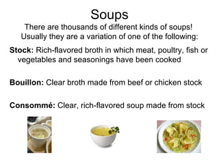 Soups, Salads & Casseroles PowerPoint | PPT