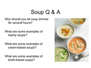 Soups, Salads & Casseroles PowerPoint | PPT