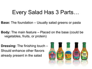 Soups, Salads & Casseroles PowerPoint | PPT