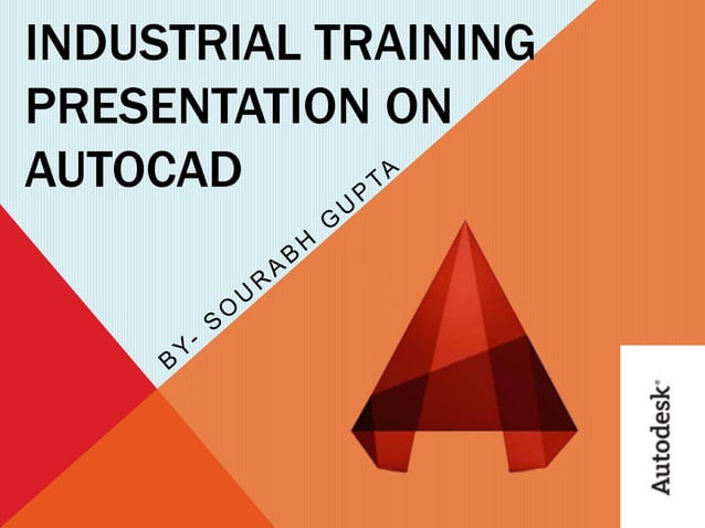 Autocad project ppt | PPTX | 3-D Graphics | Computer Software and ...