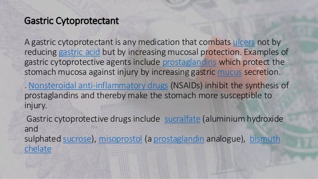 Role of acid regulators and Cytoprotection in Stress ulcers and ...