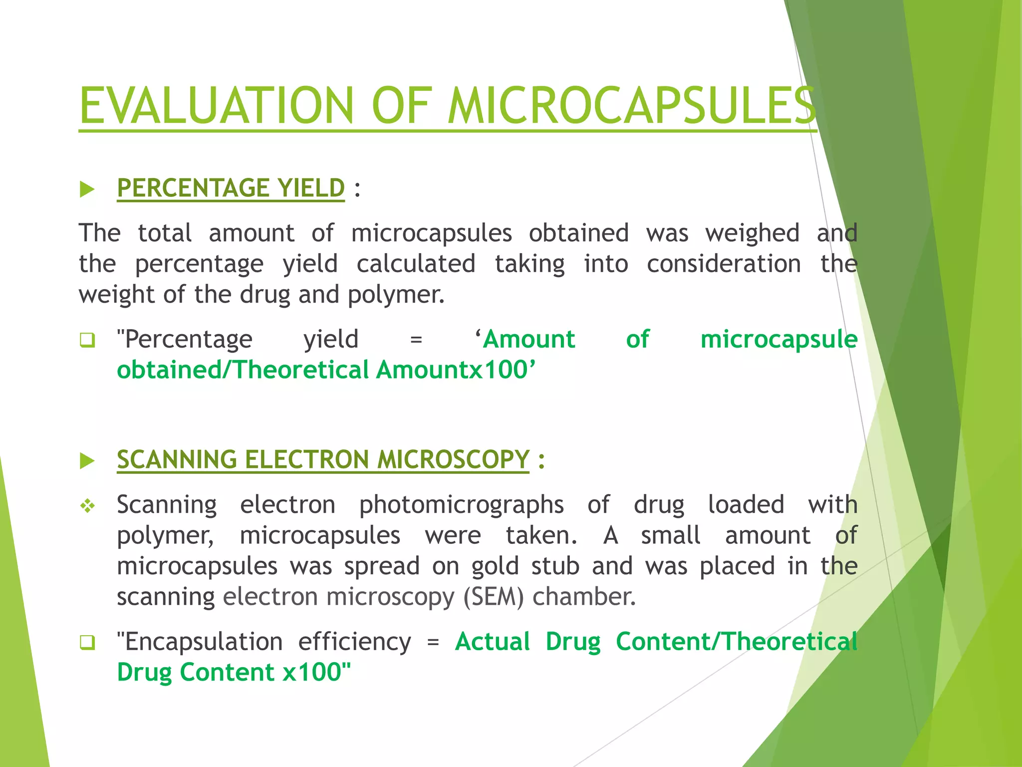 MICROCAPSULES | PPTX