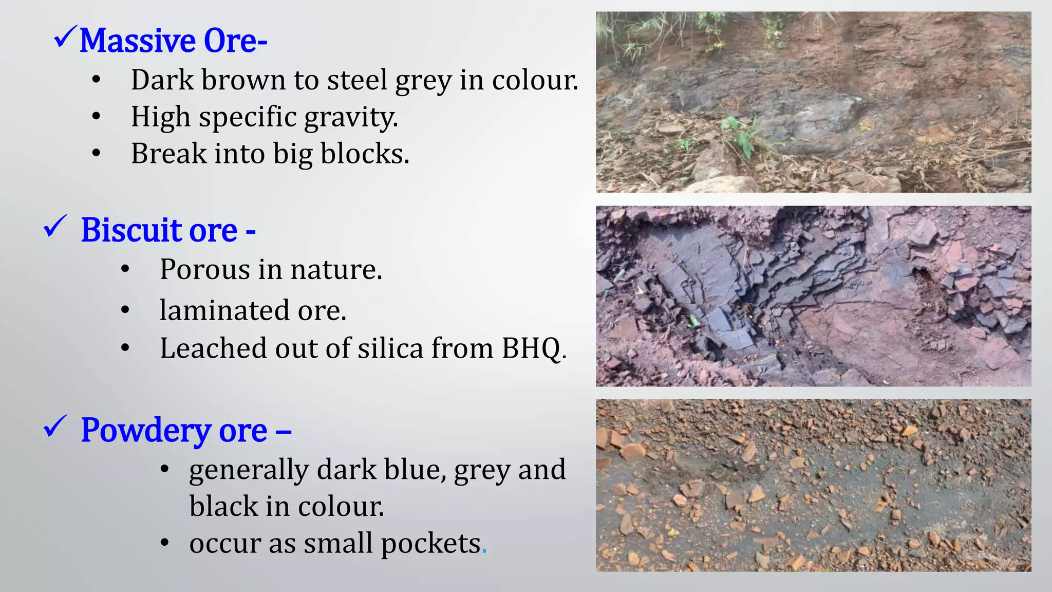 GEOLOGICAL PROJECT OF BADAMPAHAR IRON ORE MINES. | PPTX