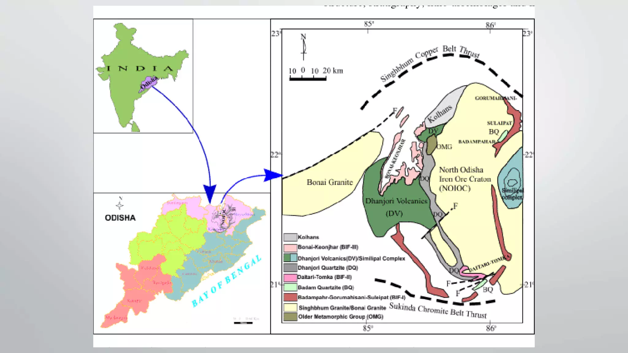 GEOLOGICAL PROJECT OF BADAMPAHAR IRON ORE MINES. | PPTX