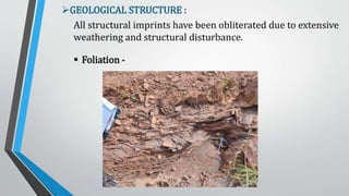 GEOLOGICAL PROJECT OF BADAMPAHAR IRON ORE MINES. | PPTX