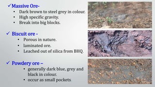 GEOLOGICAL PROJECT OF BADAMPAHAR IRON ORE MINES. | PPTX