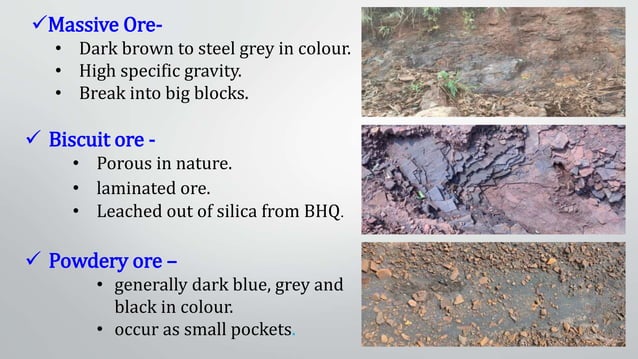 GEOLOGICAL PROJECT OF BADAMPAHAR IRON ORE MINES. | PPTX | Geology | Science