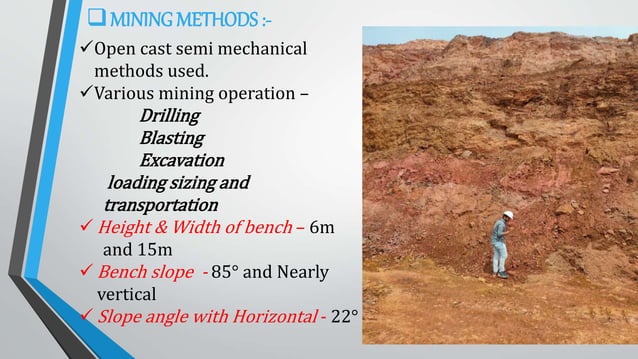 GEOLOGICAL PROJECT OF BADAMPAHAR IRON ORE MINES. | PPTX | Geology | Science
