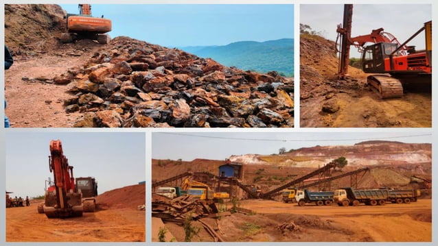 GEOLOGICAL PROJECT OF BADAMPAHAR IRON ORE MINES. | PPTX | Geology | Science