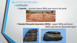 GEOLOGICAL PROJECT OF BADAMPAHAR IRON ORE MINES. | PPTX