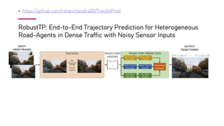 Open Source codes of trajectory prediction & behavior planning | PPT