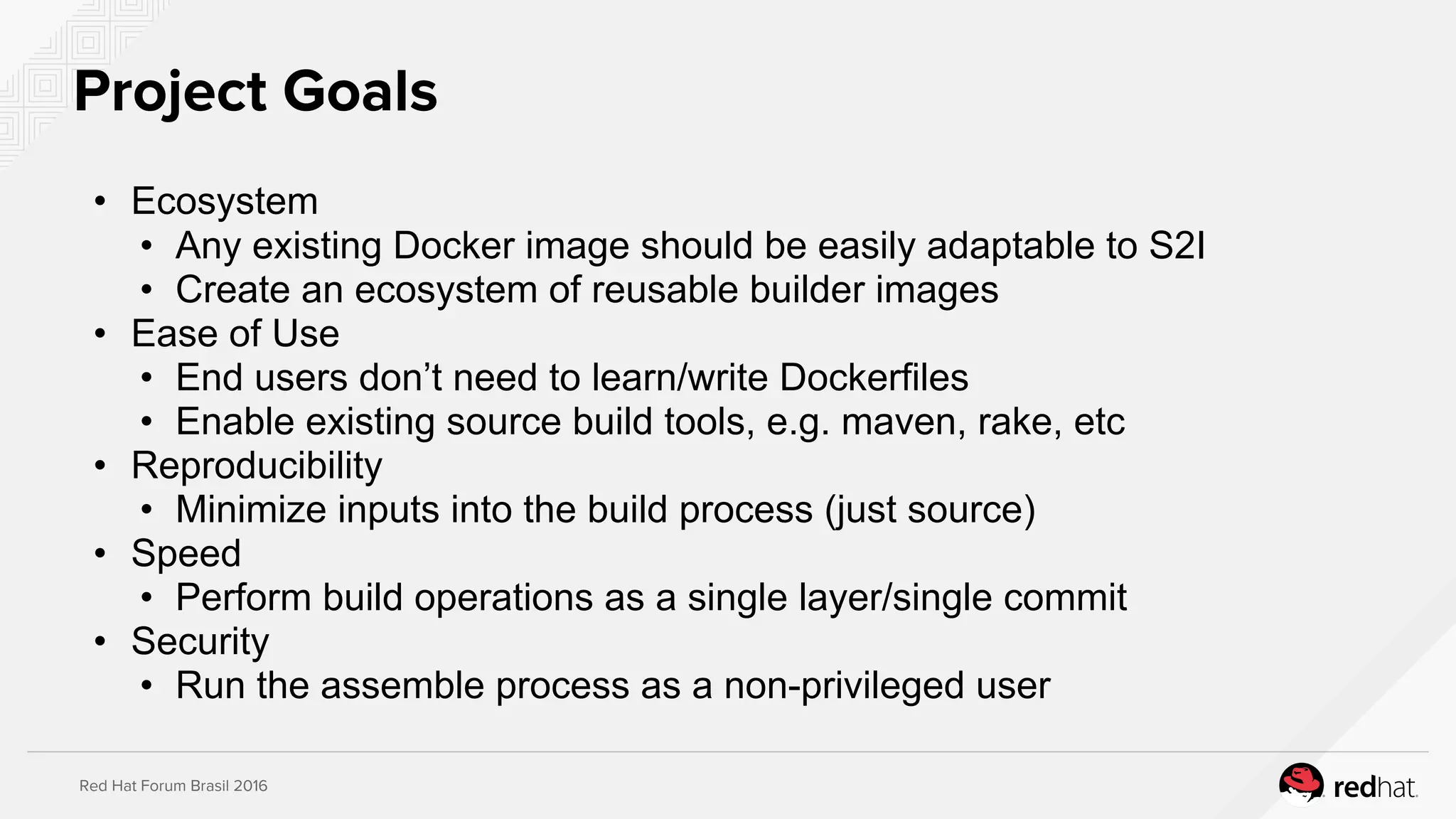 TDC2016POA | Trilha Cloud Computing - Source-to-image - How to transform any application code ...