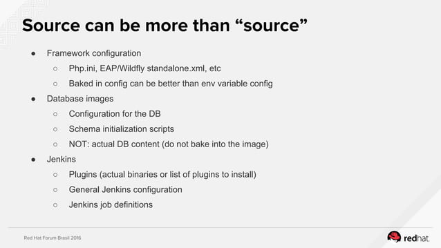TDC2016POA | Trilha Cloud Computing - Source-to-image - How to transform any application code ...